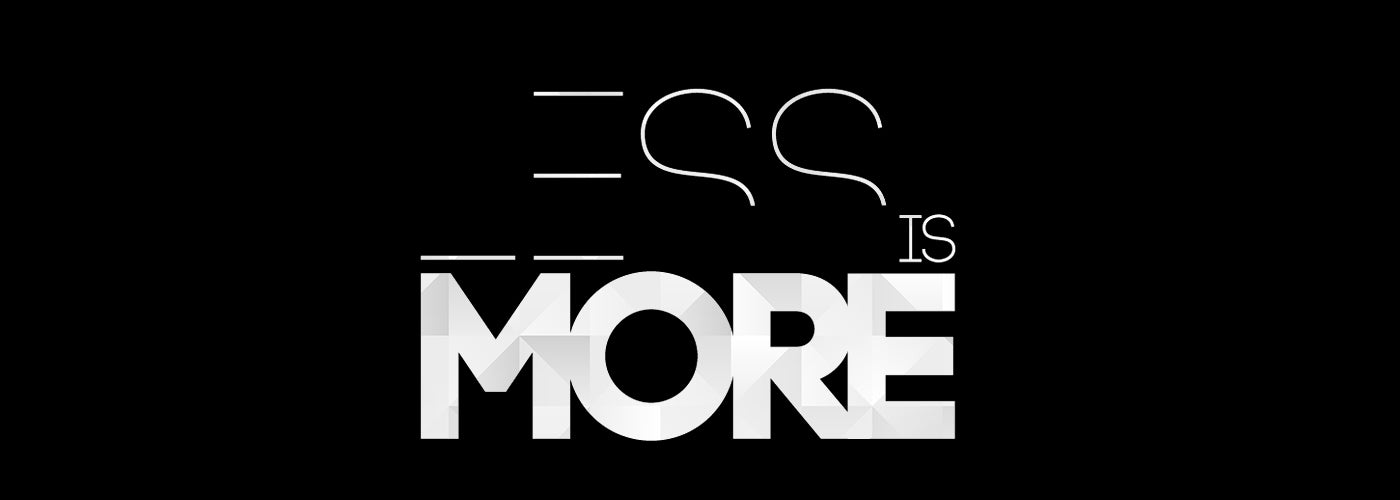 When LESS is MORE – > + – Mumtree