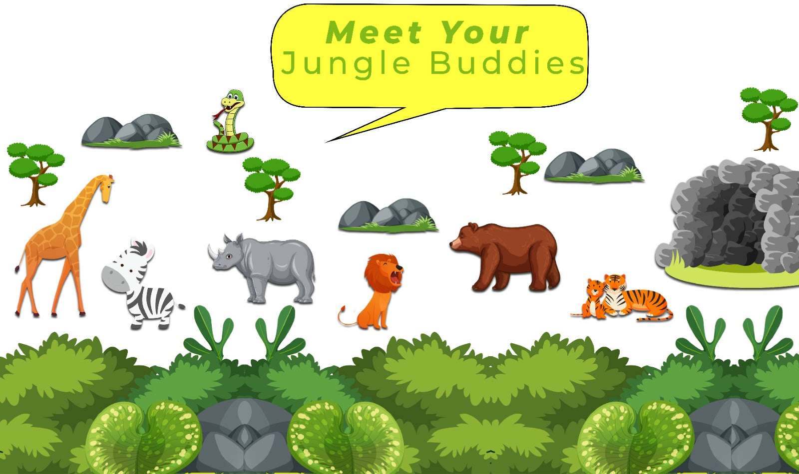 Jungle Den Theme Cutouts – Mumtree Arena Private Limited