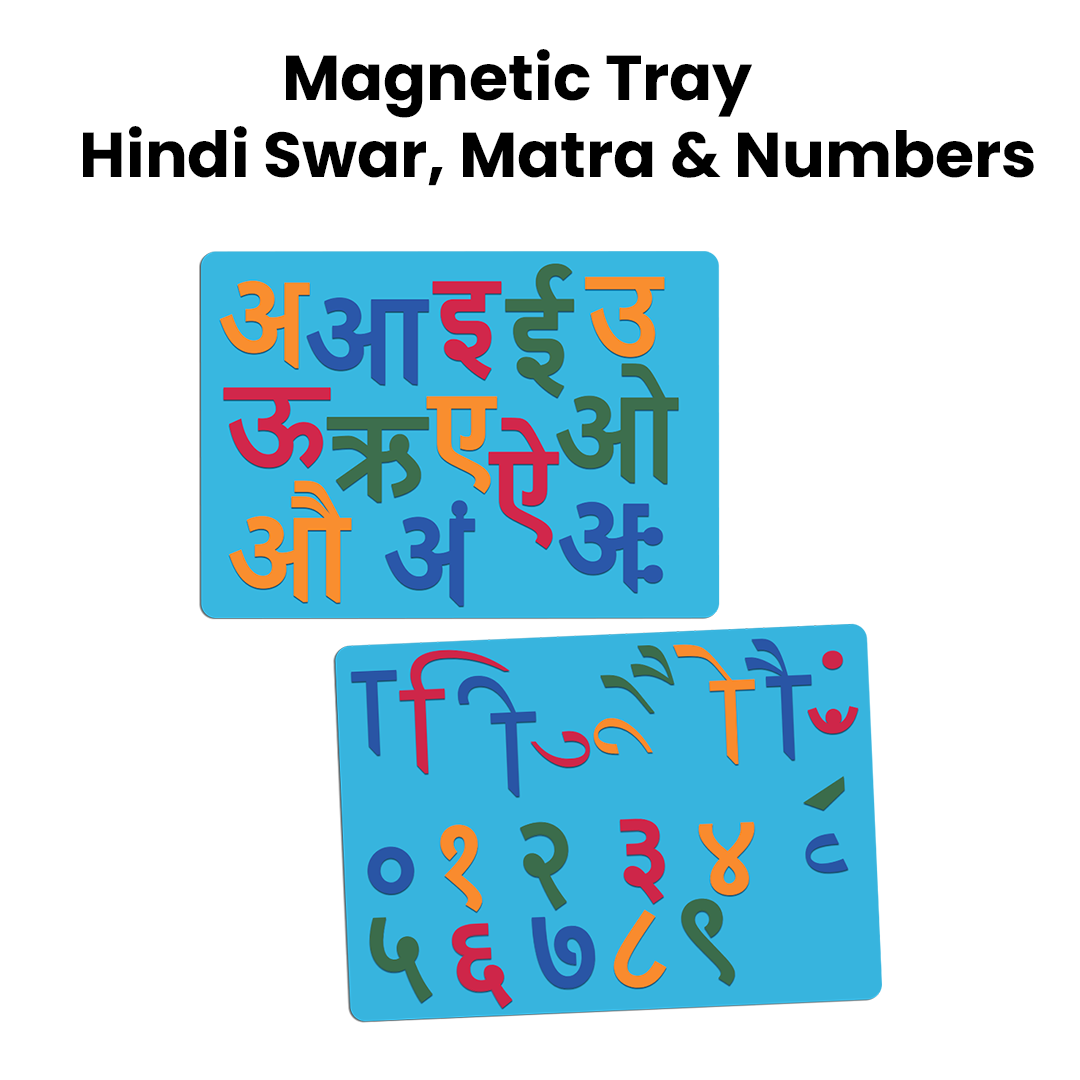 Hindi Swar, Matra & No. Magnetic Board – Mumtree