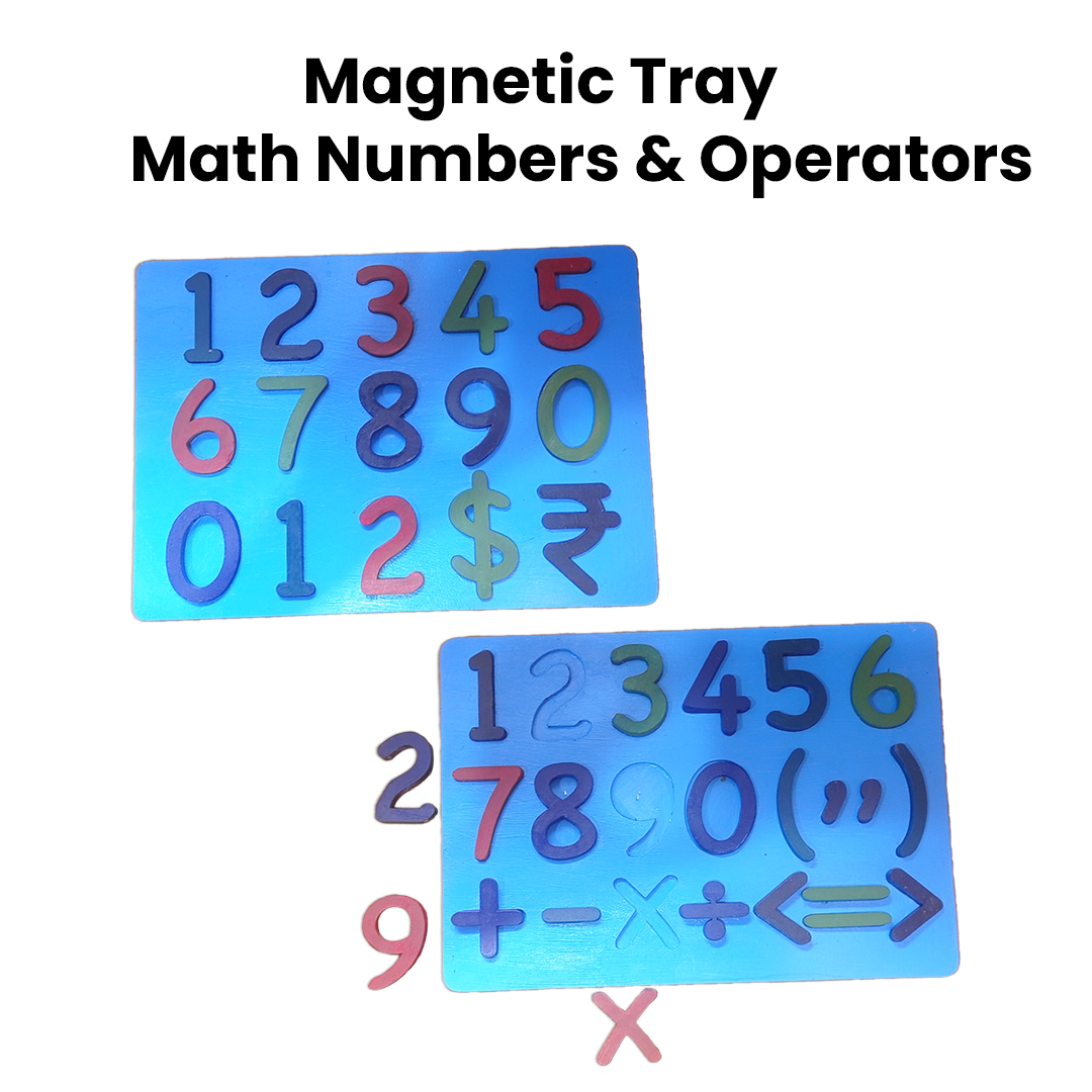 Math Numbers & Operators Magnetic Board – Mumtree